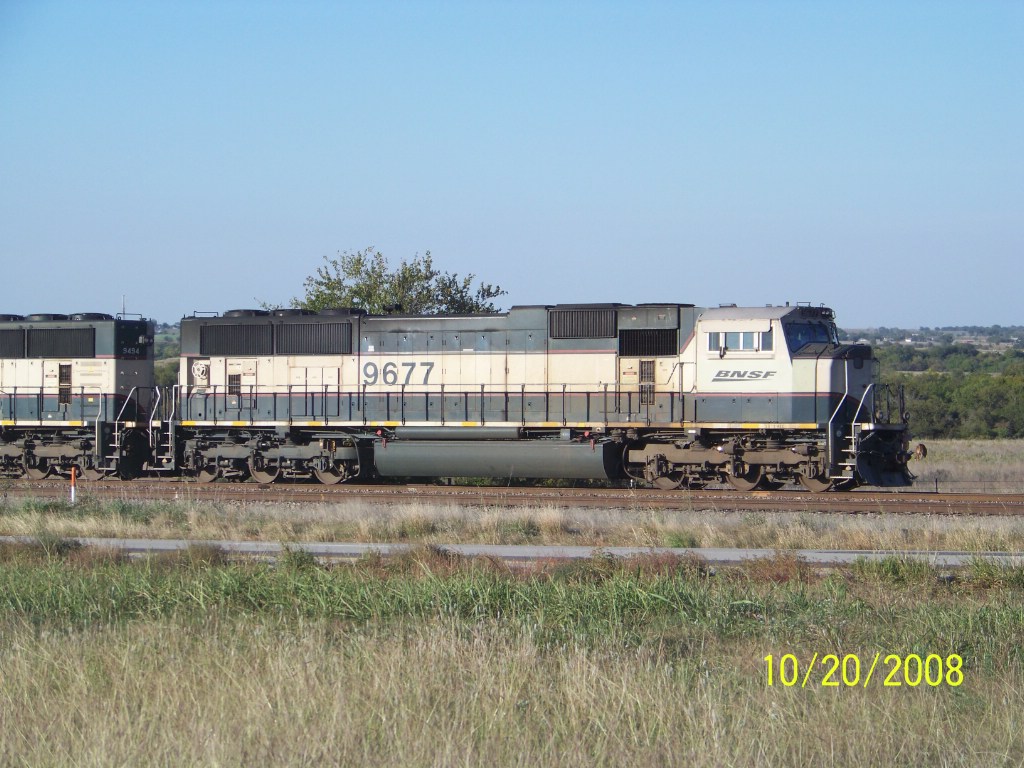 BNSF SD70MAC 9677